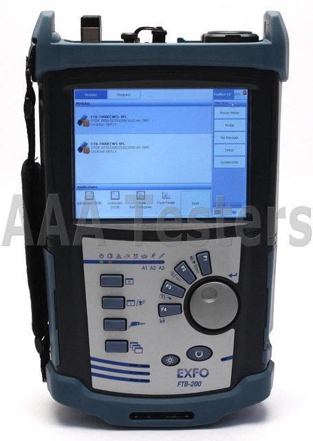 EXFO FTB-200 FTB-7400E-CWS FTB-7400E-CWCL SM Long Haul Fiber OTDR ftb ...