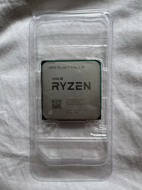 AMD RYZEN 7 5700X3D 8-Core 16-Thread 4.1GHz Socket AM4 Desktop Gaming CPU £208.68 - PicClick UK