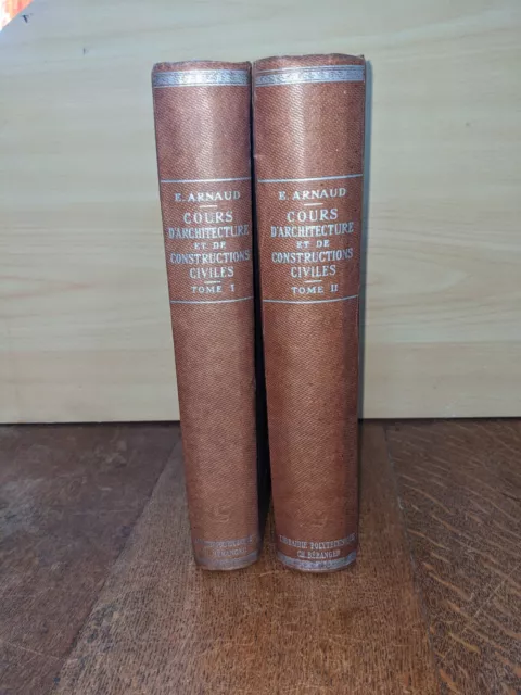 LIVRE ANCIEN- ARNAUD - Cours d'architecture et de constructions civiles ... LIVRE ANCIEN- ARNAUD - Cours d'architecture et de constructions civiles ...