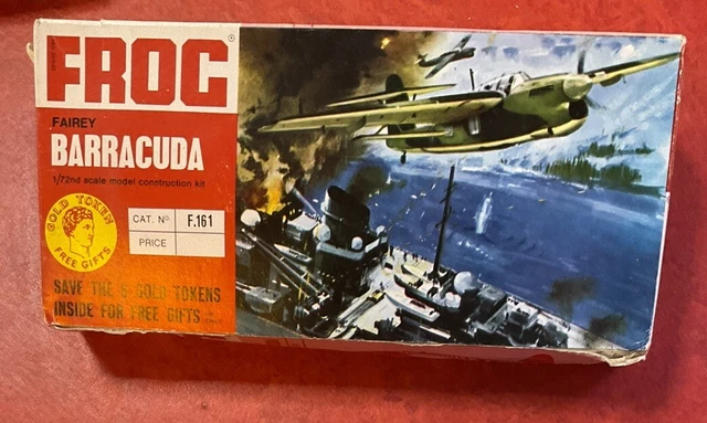 FROG VINTAGE &BARRACUDA& Model Kit No.F161 - 1:72 Scale early Edition £ ...