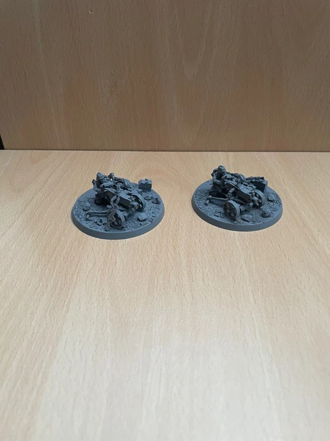 WARHAMMER 40K DEATH Korps of Krieg Heavy Machine Gun Teams x 2 £30.00 ...