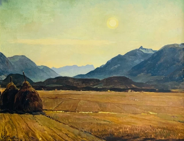 GUSTAV WILHELM REUTTER, Murnauer Moos EUR 3.400,00 - PicClick DE