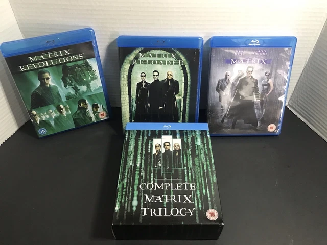 COMPLETE MATRIX TRILOGY (Blu-ray) Dvds $9.95 - PicClick