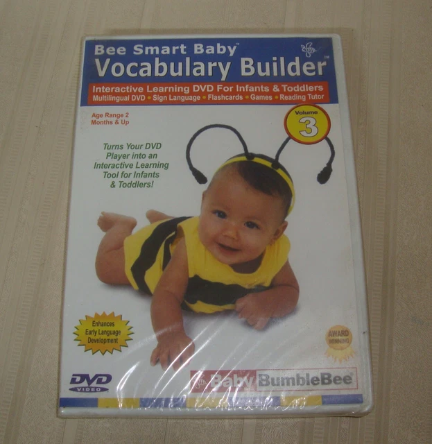 BEE SMART BABY Vocabulary Builder BabyBumblebee Vol. 3 DVD NEW & SEALED ...