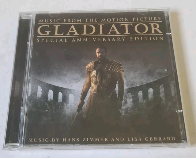 GLADIATOR - HANS Zimmer Anniversary Edition CD SOUNDTRACK £6.99 ...