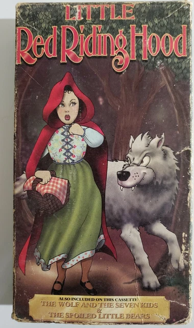 LITTLE RED RIDING Hood VHS 1995 £7.12 - PicClick UK