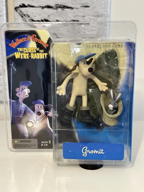 MCFARLANE TOYS WALLACE Gromit Curse of The Were-Rabbit Action Figure ...