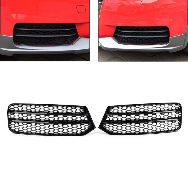 CACHE GRILLE DE guidage d'air inférieur de pare-chocs avant en nid d ...