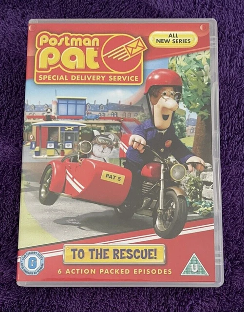 POSTMAN PAT SPECIAL Delivery Service - Pat to the Rescue DVD FREE UK P ...