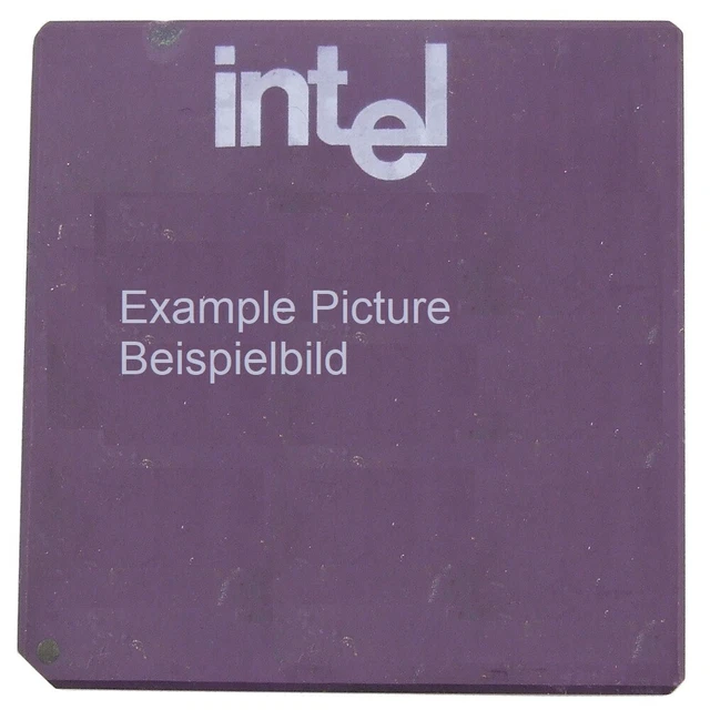 INTEL I386 DX CPU A80386dx-20 IV 20MHz Socket/Socket PGA132 Processor ...