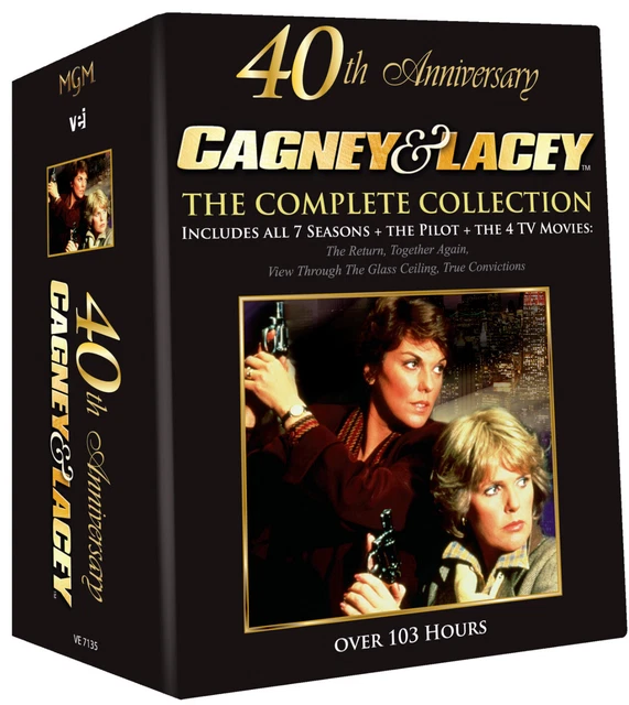 CAGNEY AND LACEY complete series box set + 4 movies & Pilot. USA. New ...