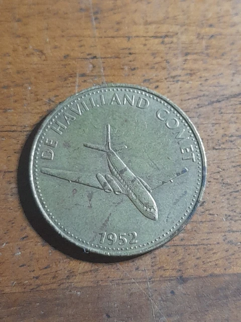 JETON AVION DE Havilland Comet 1952 Shell EUR 1,00 - PicClick FR