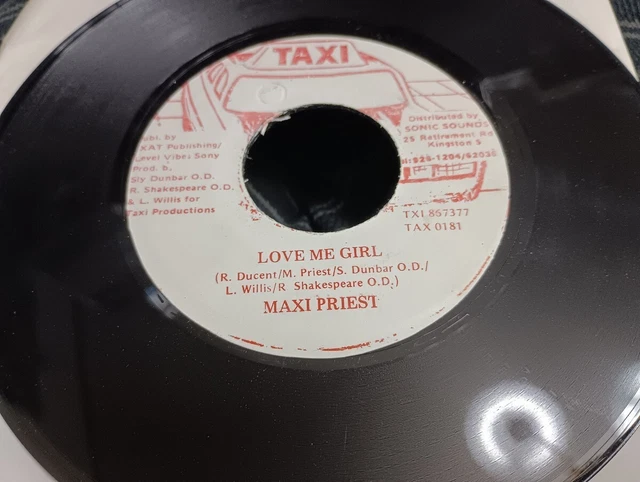 RARE EDITION REGGAE Maxi Priest Love Me Girl Maxi Priest Taxi Gang Love ...