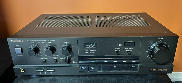 VINTAGE TECHNICS SU-V550 Hi-Fi Amplifier £104.57 - PicClick UK