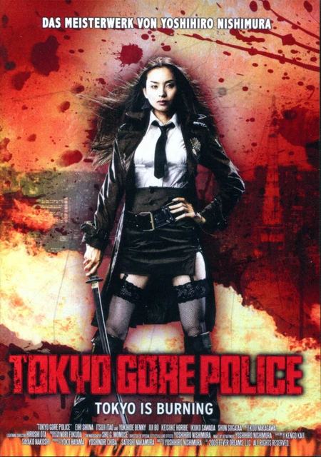 TOKYO GORE POLICE , DVD , Region2 , Unrated - 100% uncut, german audio ...