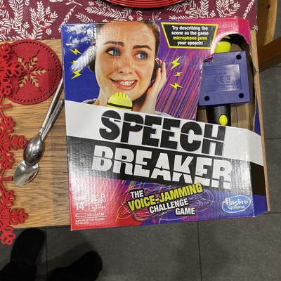 HASBRO GAMING. Speech Breaker- The Voice Breaking Challenge Game. Used ...