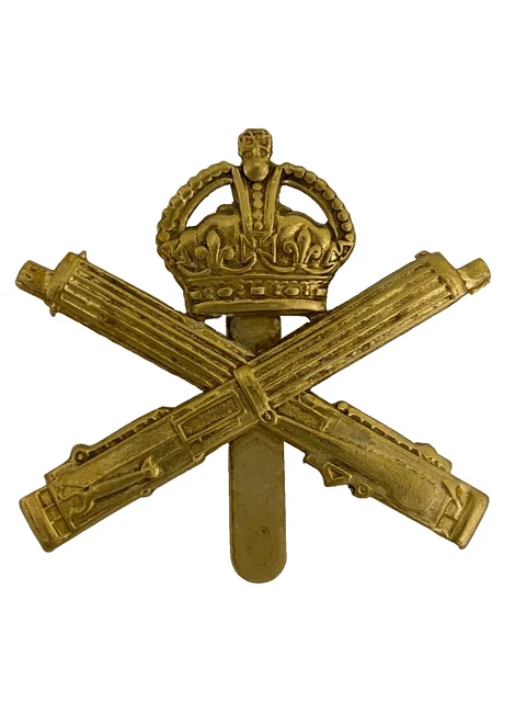 BRITISH ARMY WWI Machine Gun Corps Brass Metal Cap Badge M.G.C. £10.95 ...