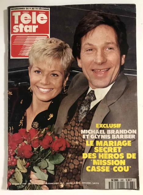 TELE STAR 688/1989-Michael Brandon-Mamie Van Doren-Dorothee-Rita ...