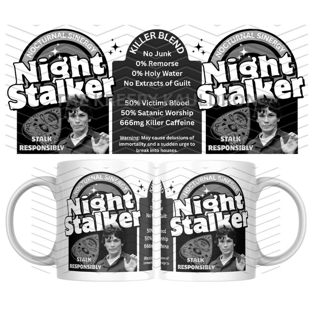 11OZ MUG RICHARD Ramirez Night Stalker Serial Killer True Crime Funny ...