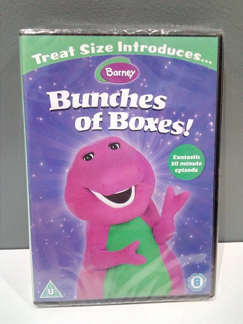 BARNEY BUNCHES OF Boxes DVD SEALED Kids Dinosaur Show RARE £18.99 ...