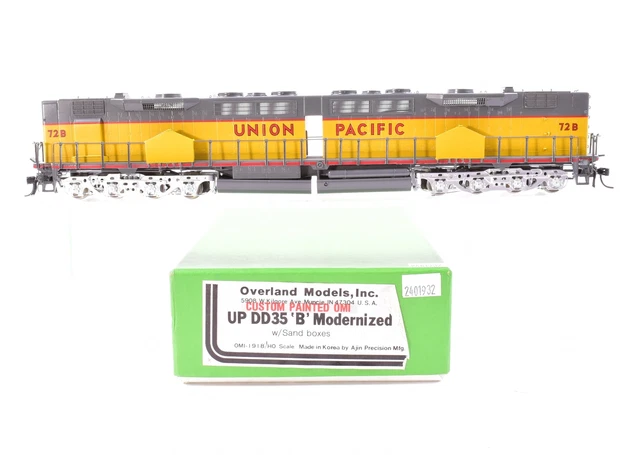 HO BRASS OMI Overland Models UP Union Pacific DD35 "B" Modernized Sand ...