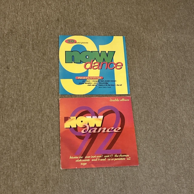 NOW THAT’S WHAT I Call Music Now Dance 91&92 1st Press Rare Vinyl ...