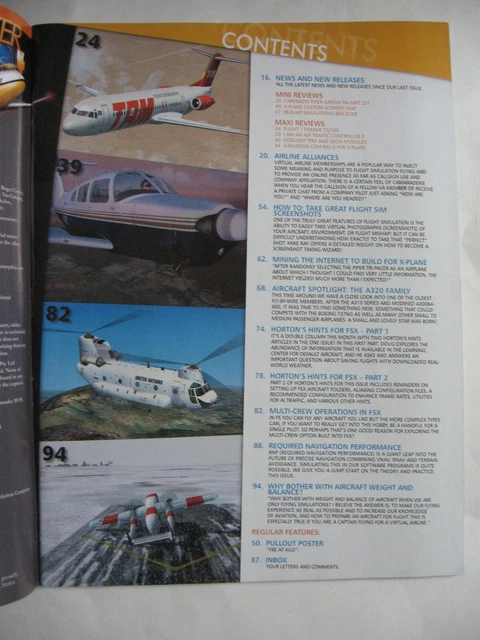 COMPUTER PILOT MAGAZINE Aug/Sep 2009 Desktop Pilots Flight Simulator ...
