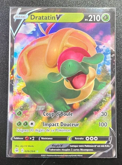 CARTE POKÉMON DRATATIN V 026/264 EB8 Poing de Fusion Neuf FR EUR 2,00 - PicClick FR