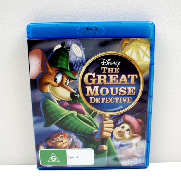 THE GREAT MOUSE Detective Blu Ray Disney Animation 1986 - Free Postage ...