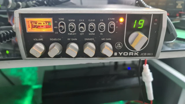 YORK JCB 863 Cb Radio Working But Sold As Not Due To Nature £0.99 ...