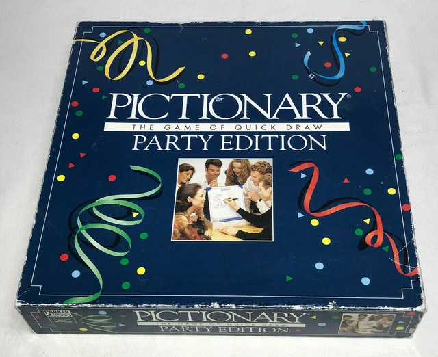 PICTIONARY - THE PARTY EDITION GAME: 1993 di Parker (UK GRATIS P&P) EUR ...