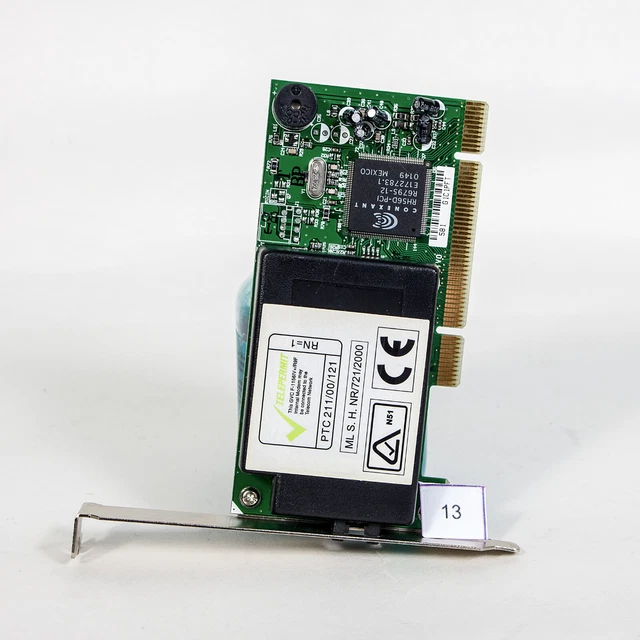 TELEPERMIT PTC 211 Modem PCI Card £12.50 - PicClick UK
