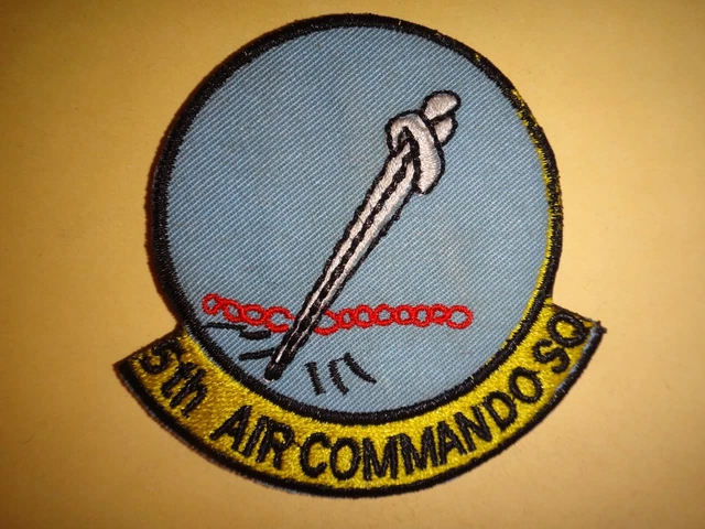 USAF 5TH AIR COMMANDO SQUADRON At NHA TRANG Vietnam War Patch £8.67 ...