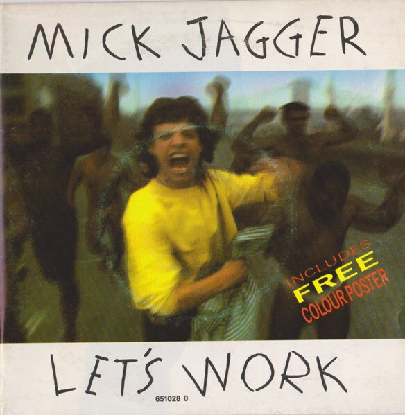 MICK JAGGER - Let's Work - Used Vinyl Record 7 - G7420z EUR 11,07 ...