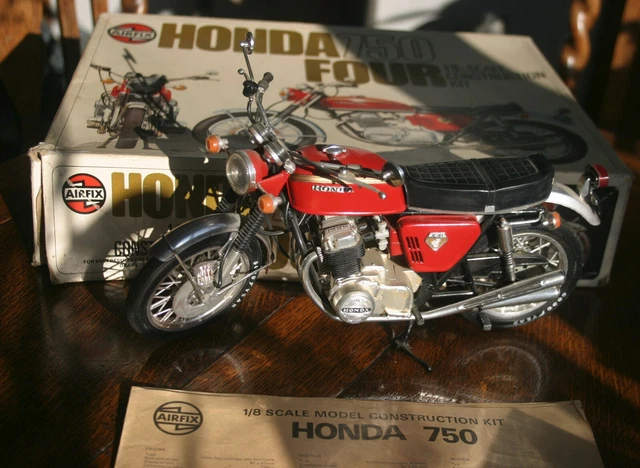 HONDA CB750 FOUR 1:8 Scale Airfix Motorcycle Kit 1970s £19.00 - PicClick UK