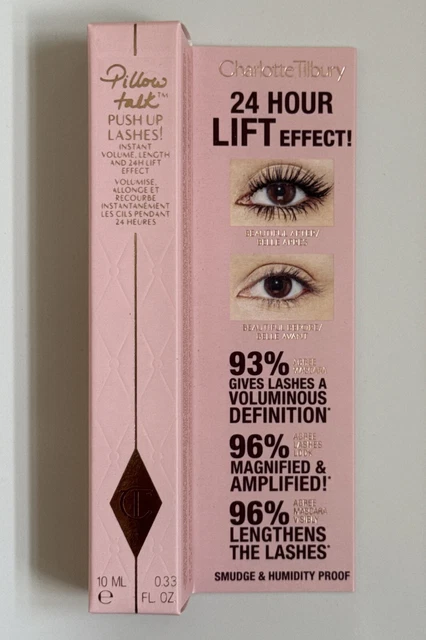 CHARLOTTE TILBURY - Pillow Talk Push Up Lashes Mascara - Super Black ...
