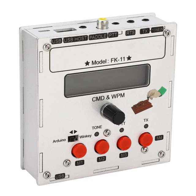 K3ng Keyer Module Open Source Aluminum Alloy Cw Morse Code Keyer For