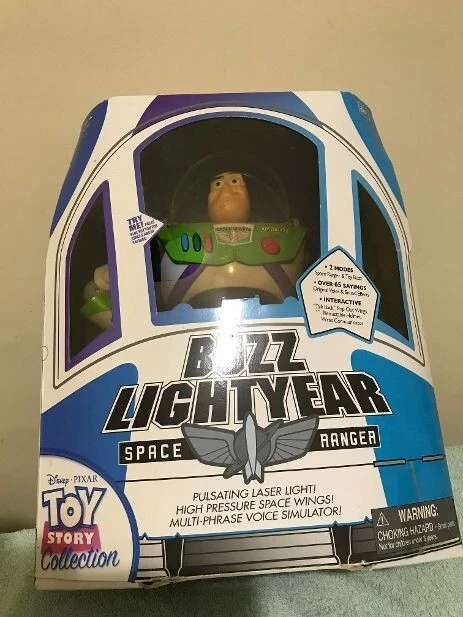 BUZZ LIGHTYEAR + original box - Thinkway Toys for Disney Pixar - see ...