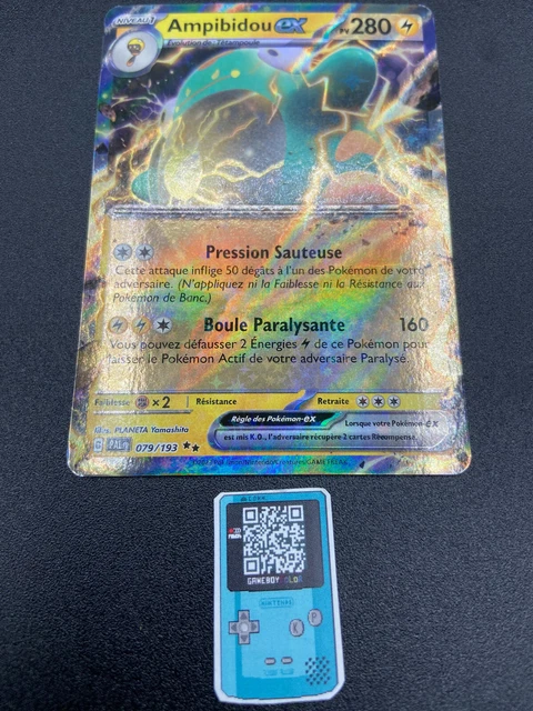 CARTE POKÉMON AMPIBIDOU EX 079/193 Ecarlate et Violet 2 Evolutions a Paldea EUR 5,89 - PicClick FR