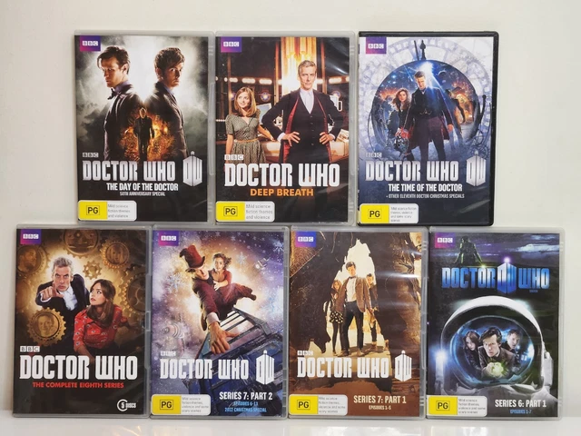 DOCTOR WHO DVD Bundle - Series 7 Part 1,2 - Series 6 Part 1 And 3 ...