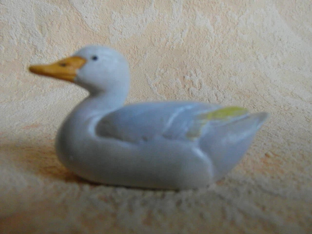 SCHLEICH 13002 ENTE GOOSE HEAD DOWN OHNE GRAS SUPER SELTEN 1983 n3 EUR ...