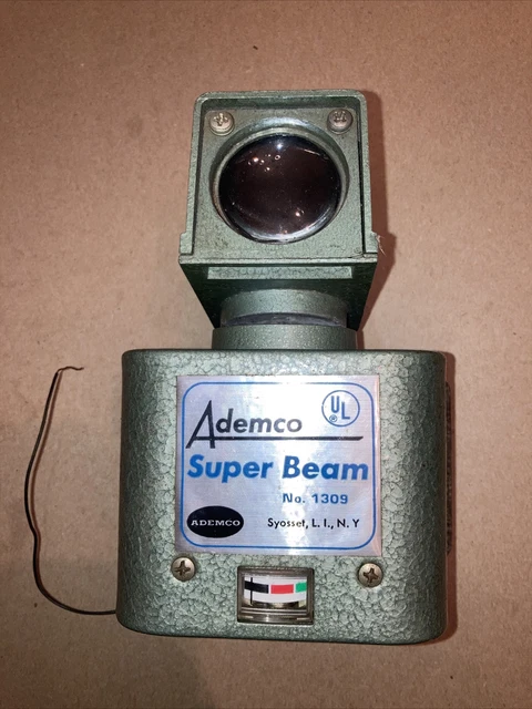 RARE VINTAGE ADEMCO Super Beam Receiver 1309 - Vintage Motion Detector ...