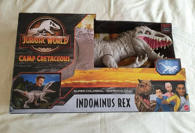 JURASSIC WORLD SUPER Colossal Indominus Rex Action Figure by Mattel ...