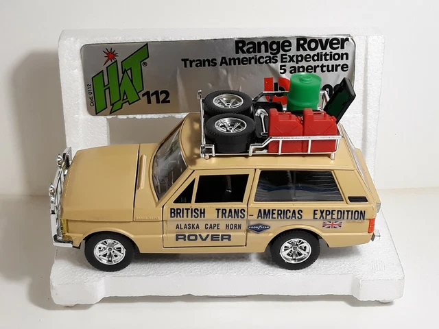 BBURAGO COD. 0112 1:24 - Range Rover Trans American Expedition - with ...
