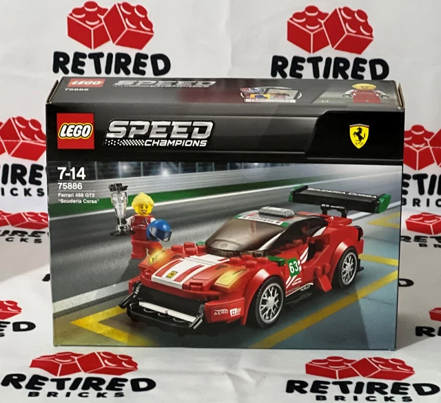 LEGO SPEED CHAMPIONS Ferrari 488 GT3 Scuderia Corsa 75886 EUR 40,03 ...