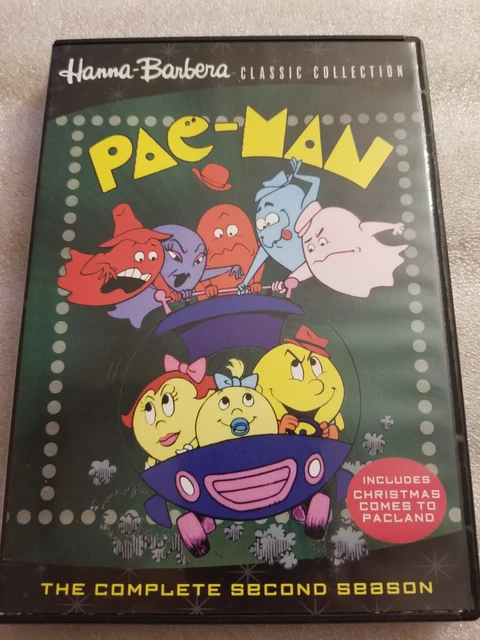 PAC-MAN COMPLETE SECOND 2nd Season Cartoon DVD Hanna-Barbera $26.00 ...