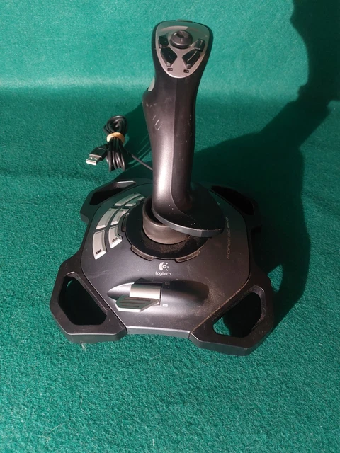 LOGITECH FORCE 3D Pro PC Force Feedback Joystick £10.00 - PicClick UK