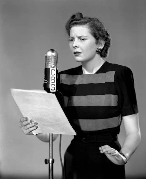 RADIO ACTRESS VIRGINIA Dwyer She performs as Crystal Shields on 1940s ...