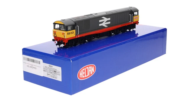 5802 HELJAN OO Gauge Class 58 58001 Railfreight Red Stripe (Pre-Owned ...