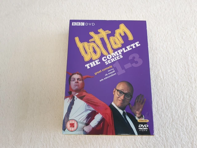 ENTIRE BOTTOM THE Complete Series 1+2+3 DVD Box Set Rik Mayall & Ade ...